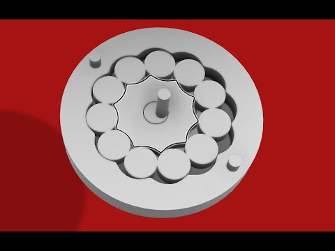 Cycloidal Ball Drive - YouTube