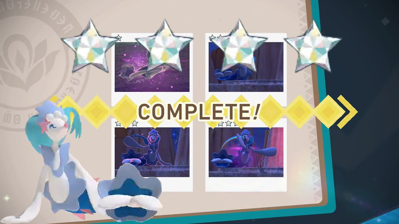 How To Get 1 To 4 DIAMOND STARS For Primarina! New Pokemon Snap! - YouTube