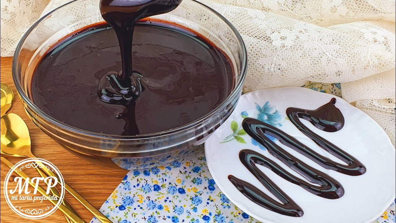 SIROPE DE CHOCOLATE CASERO | Salsa de chocolate | Mi tarta preferida ...
