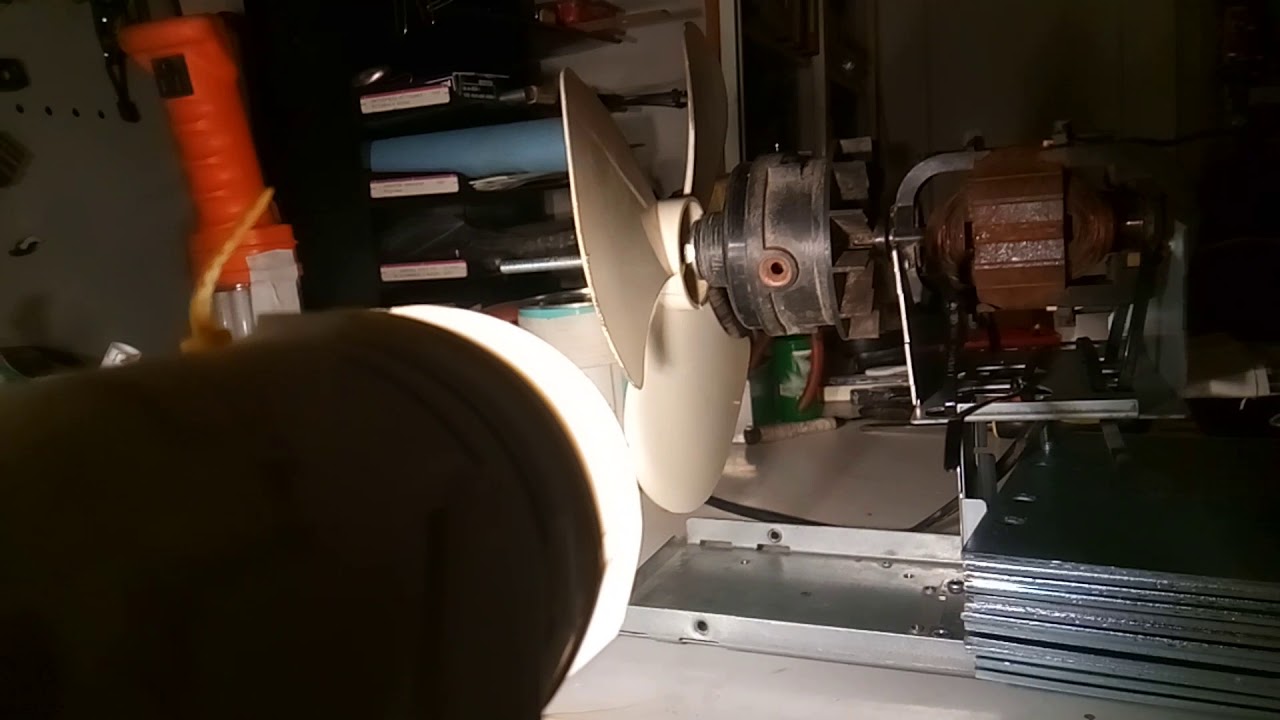 Weed whacker box fan DIY - YouTube