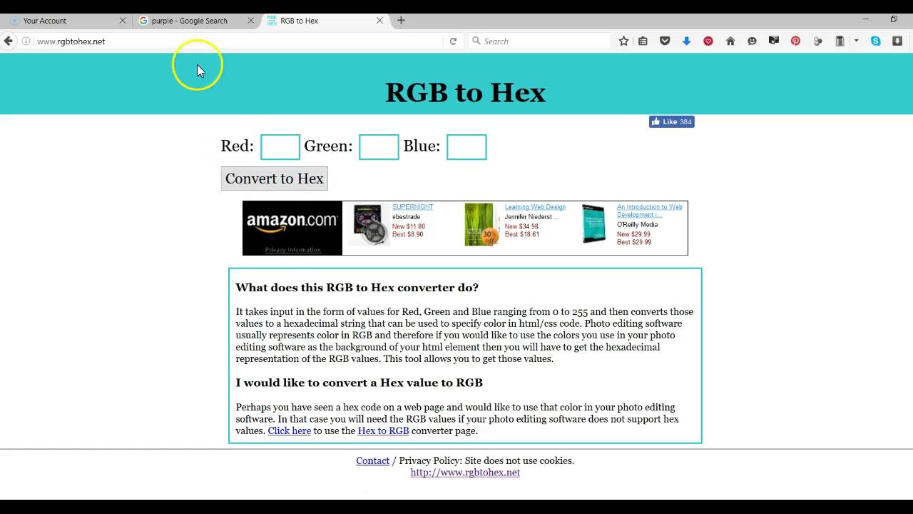 How to Find Exact Hex Codes for Your Color Jobs - YouTube