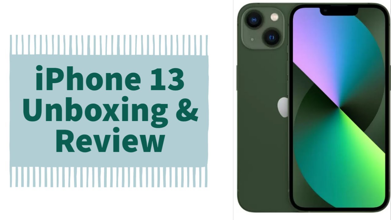 iPhone 13 Unboxing & Review | How to Setup iPhone | My First iPhone ...