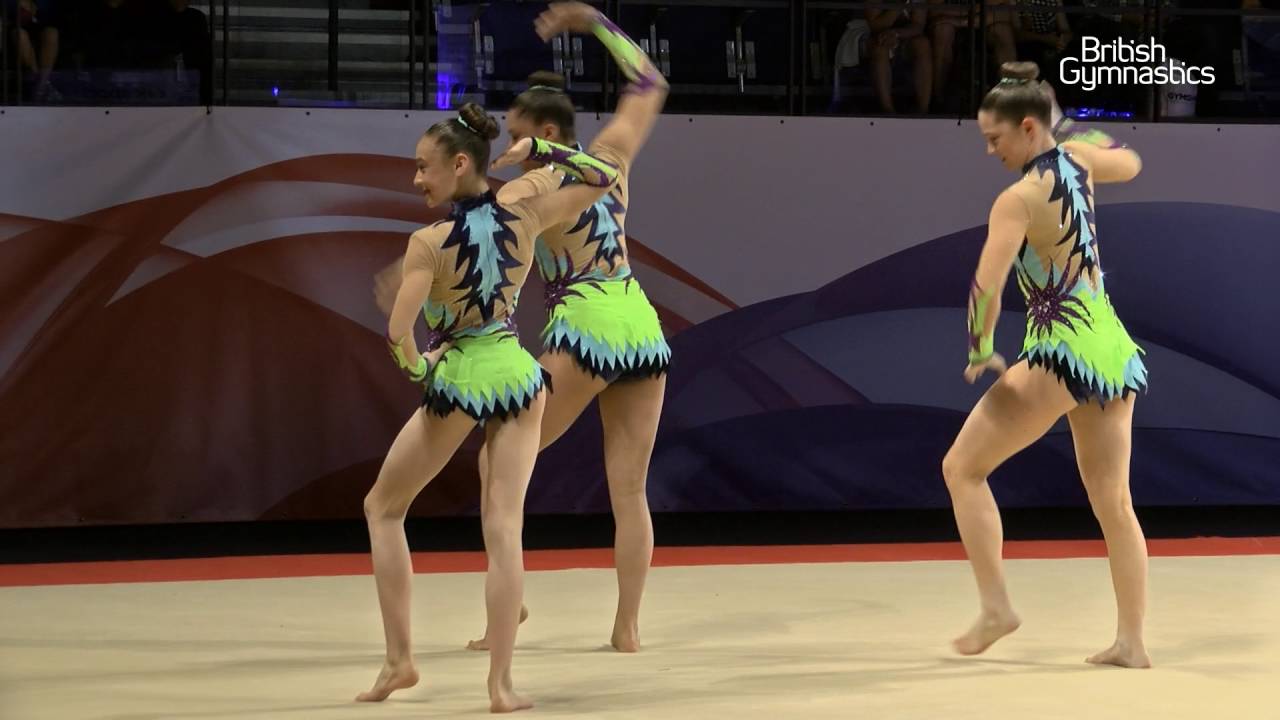 ACRO Women Senior Group - Honiton - YouTube