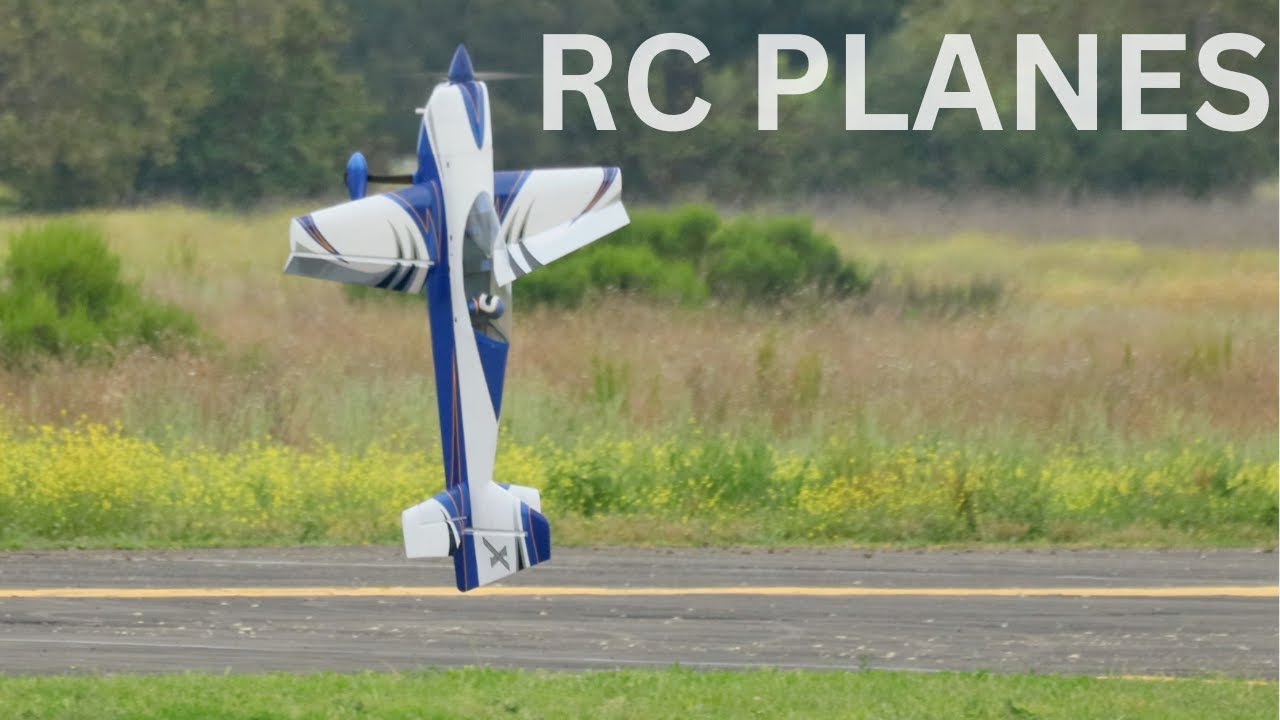 RC Planes Flying | Plane landing and takeoff video - YouTube