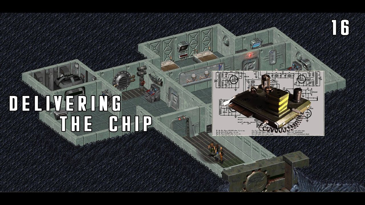 Fallout 1 Walkthrough |16| Water Chip Delivery - YouTube