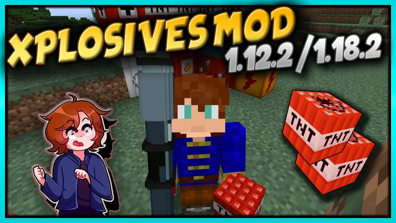 TENGO UNA BAZUCA (XPLOSIVES MOD) | MINECRAFT MODS REVIEW 1.12.2 - 1.18.2 - YouTube