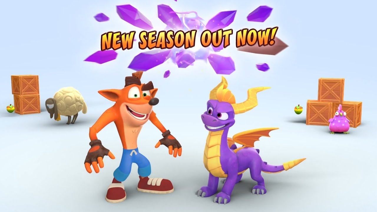SEASON 3 Trailer - Crash Bandicoot: On The Run (feat: Spyro) - YouTube