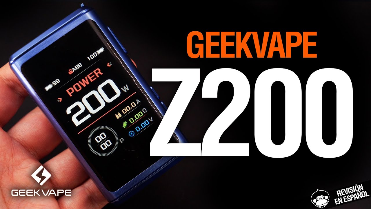 LA BESTIA... Geekvape Z200 + Z Tank / revisión - YouTube