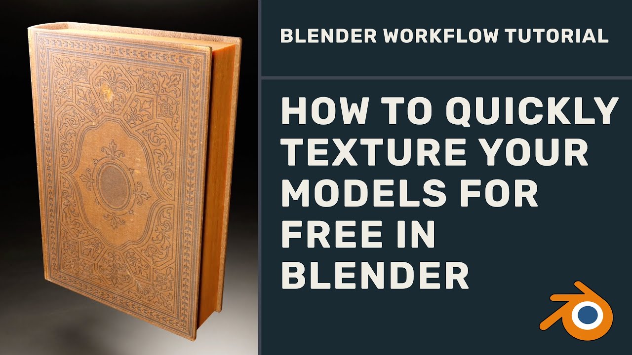How to Quickly Texture Your Models for Free in Blender - YouTube