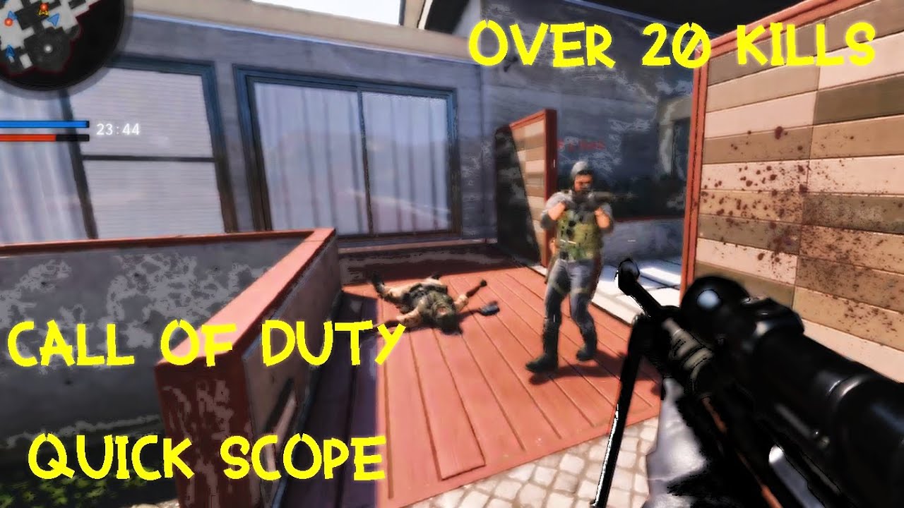 Call Of Duty Practice Quick scope Montage (part 1) - YouTube