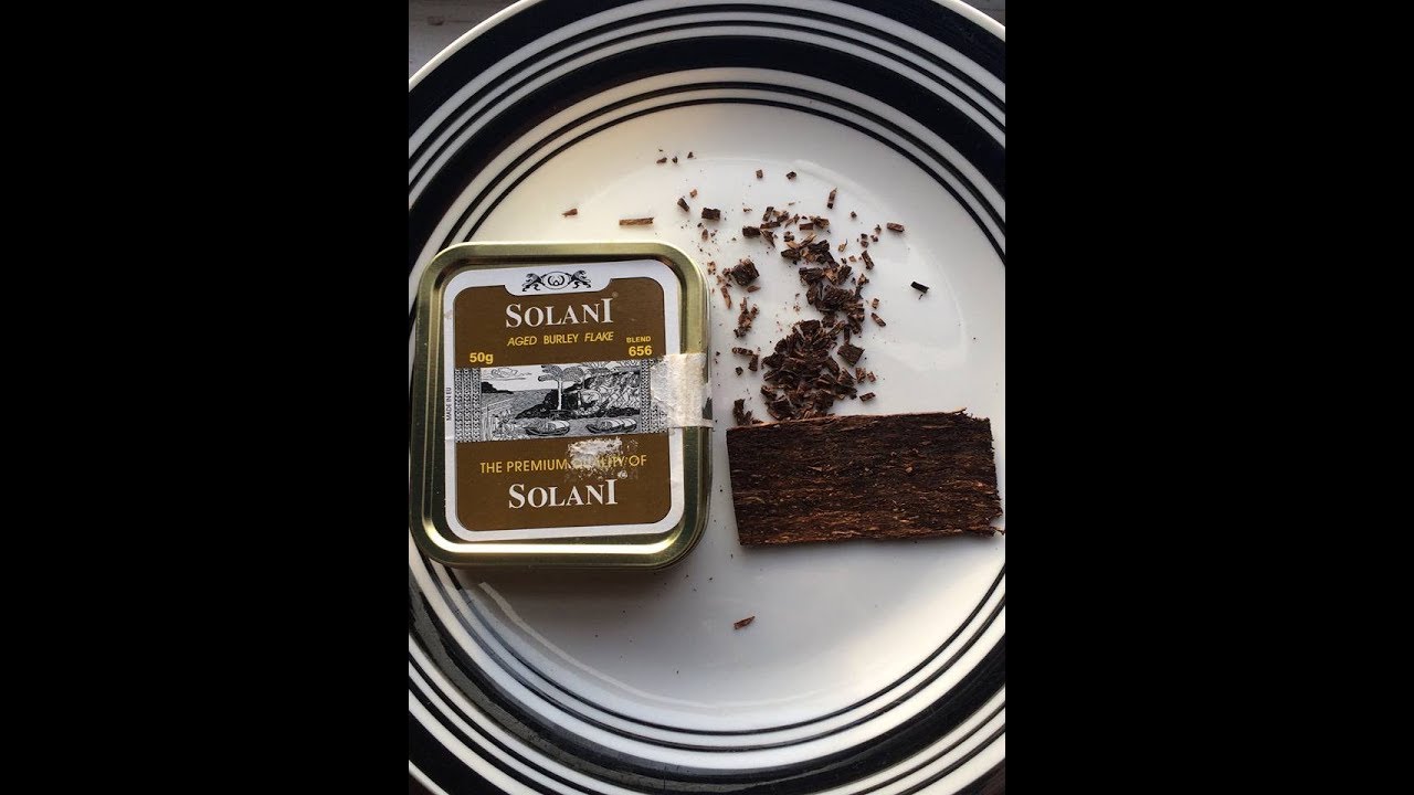 Solani Aged Burley Flake And Cube Cutting Flakes - YouTube