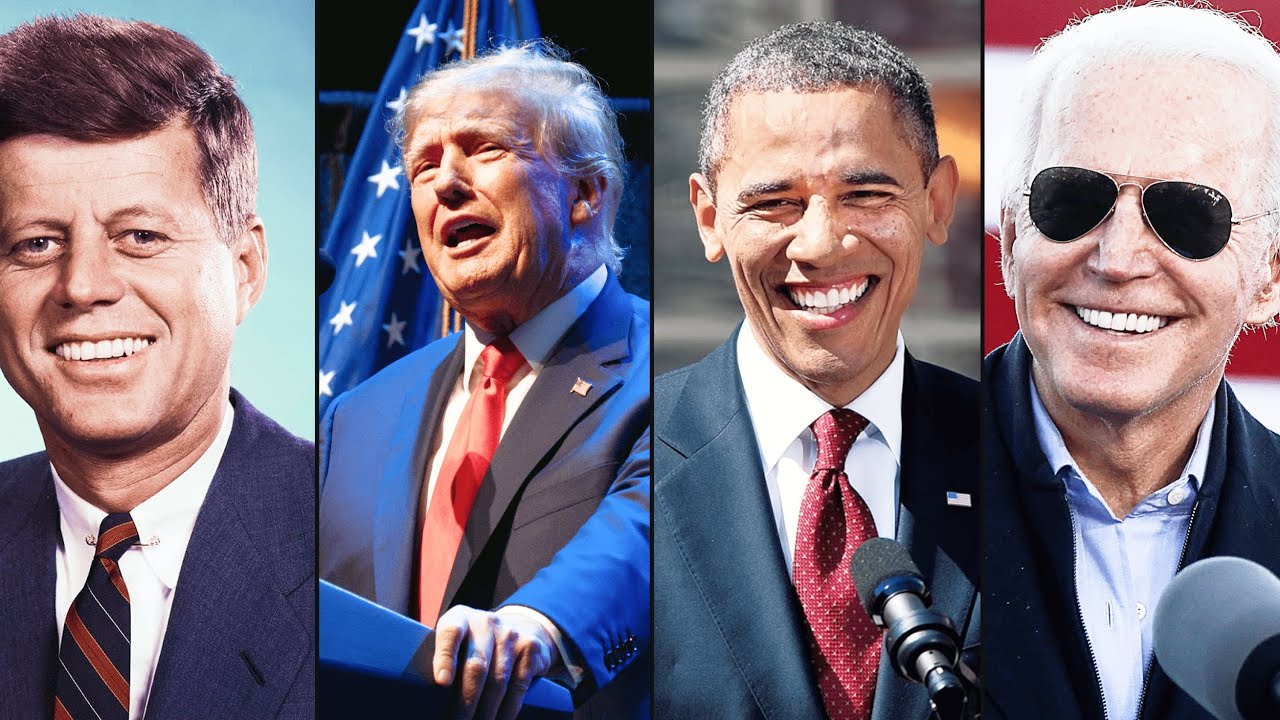 YOUNG AND ADULT USA PRESIDENTS OF ALL TIME [1897-2024] - YouTube
