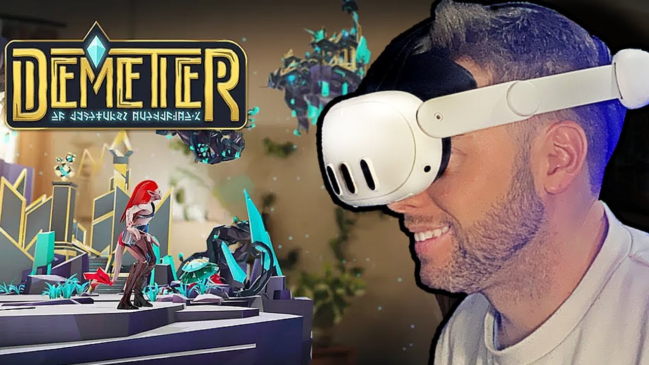 DEMETER QUEST 3 GAMEPLAY : EXCLUSIVO DE REALIDAD MIXTA, PLATAFORMAS Y ...