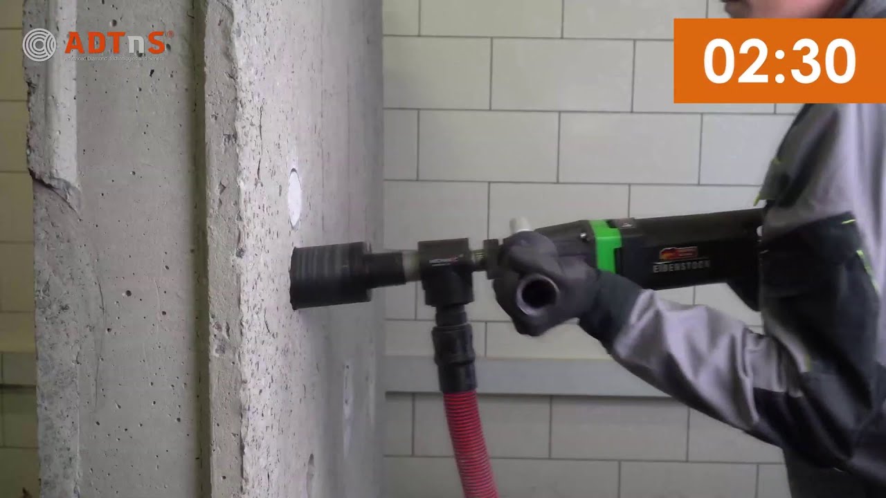 Distar Diamanttørbor - DDS-W RS-TX - Til soft-slag impulsboring - YouTube