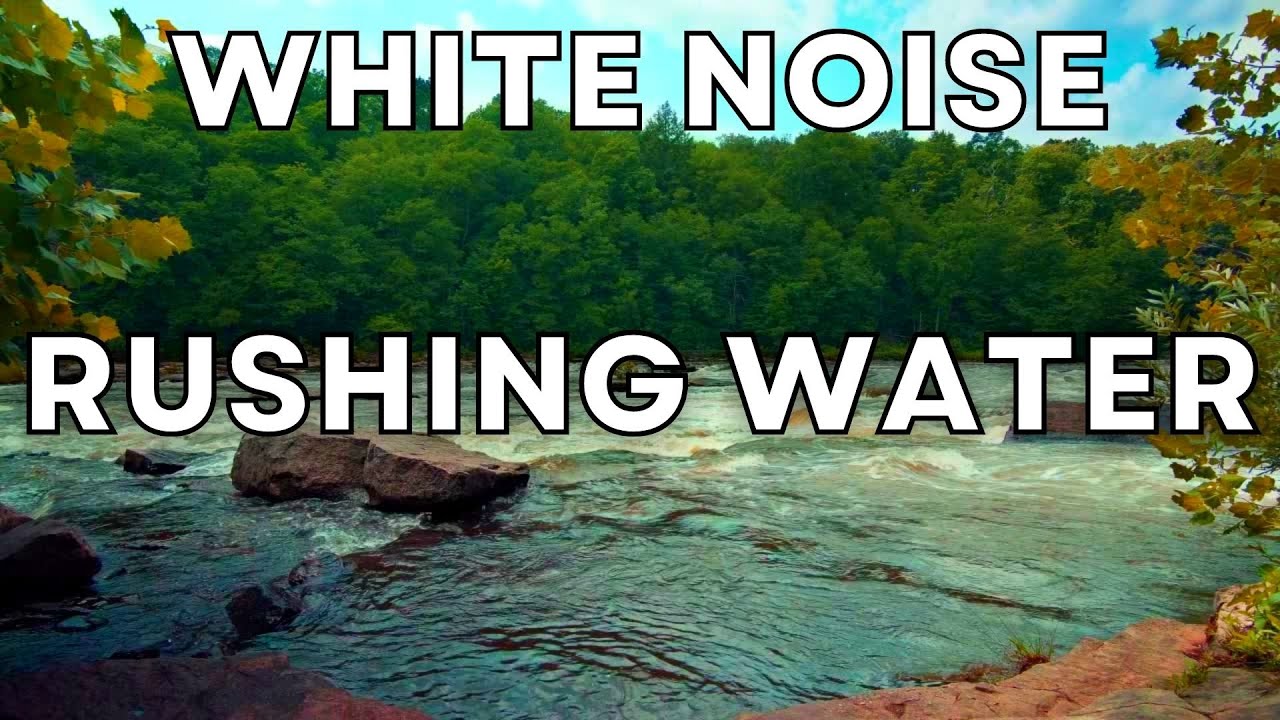 Rushing Water Sounds | Background Noise | Ambient Sounds - YouTube