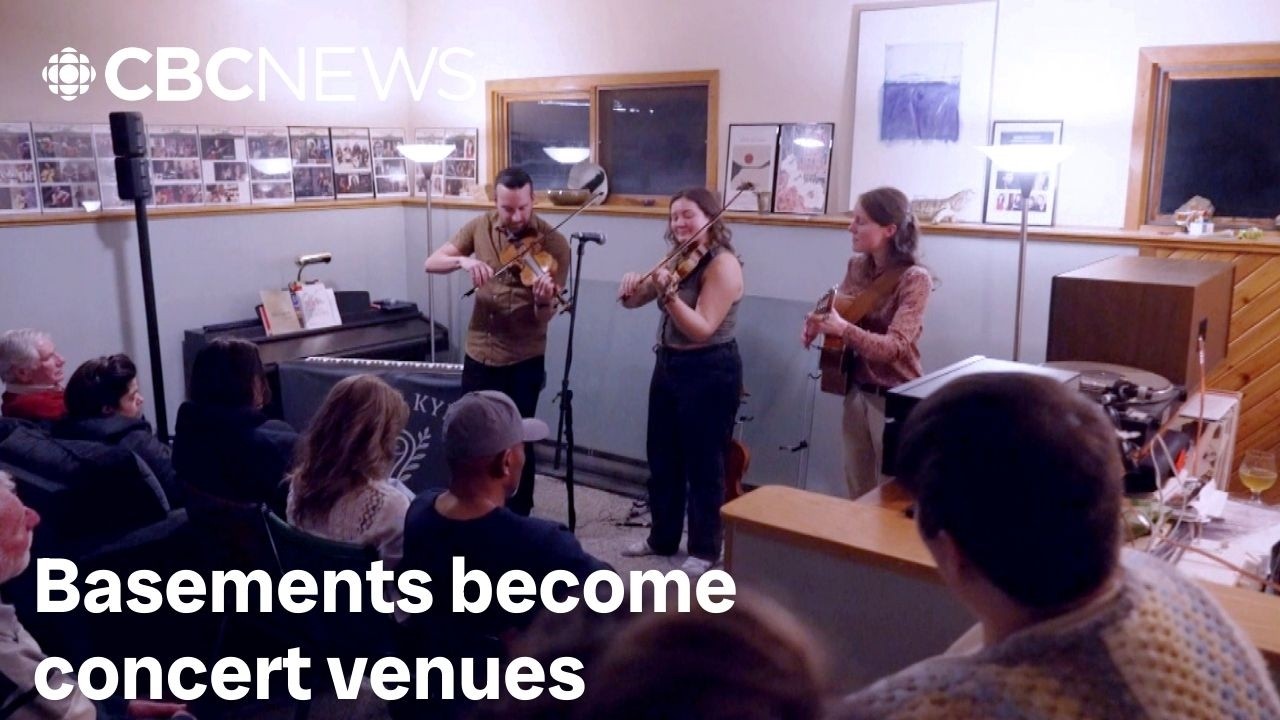 Home Routes tour sees basements, halls become concert venues - YouTube