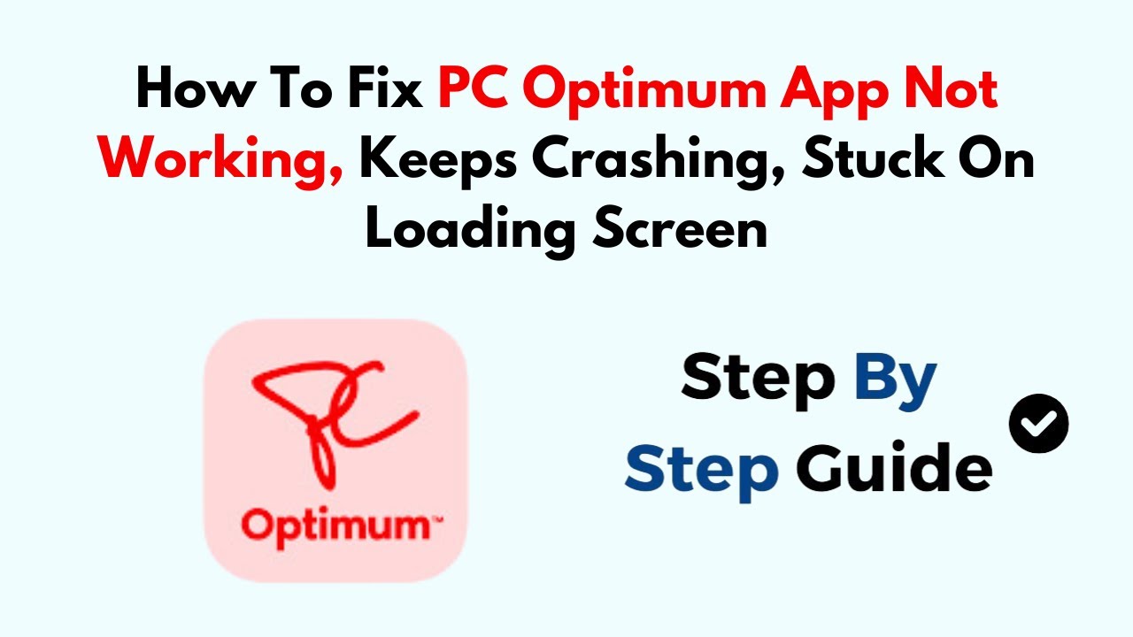 How To Fix PC Optimum App Not Working, Keeps Crashing, Stuck On Loading ...