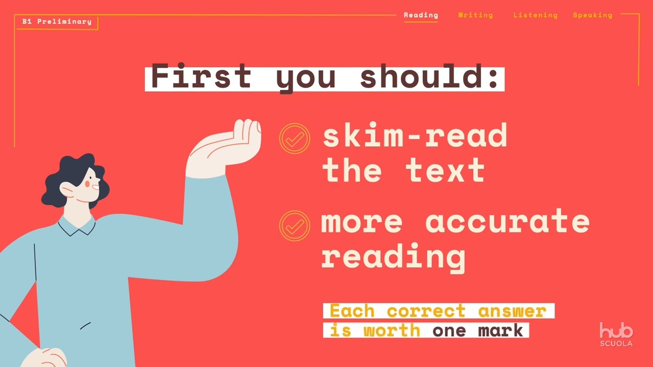 B1 Preliminary / Reading and use of English - Part 3 - YouTube