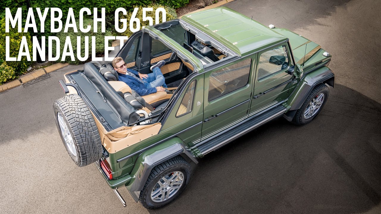 Backseat Review of The Maybach G650 Landaulet - YouTube