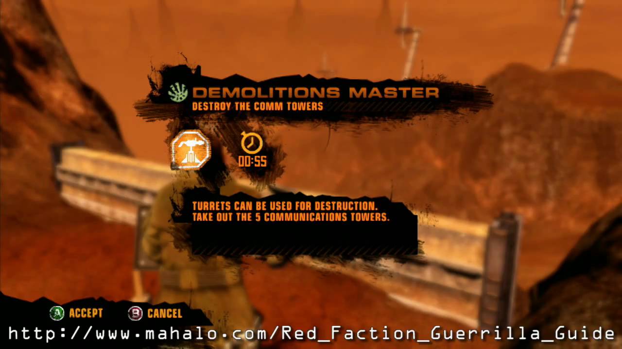 Red Faction Guerrilla Walkthrough - Parker Sector - Demolitions Master ...