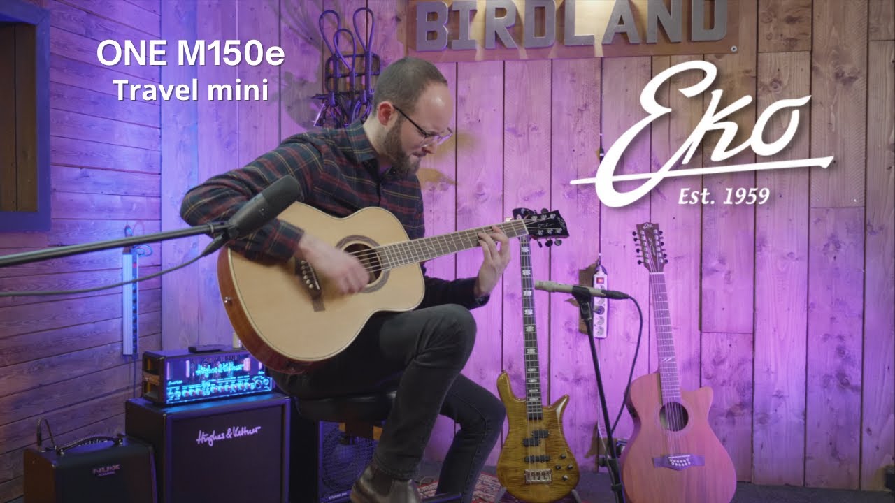 Guitare Eko ONE M150e Travel mini (vidéo La Boite Noire du Musicien ...