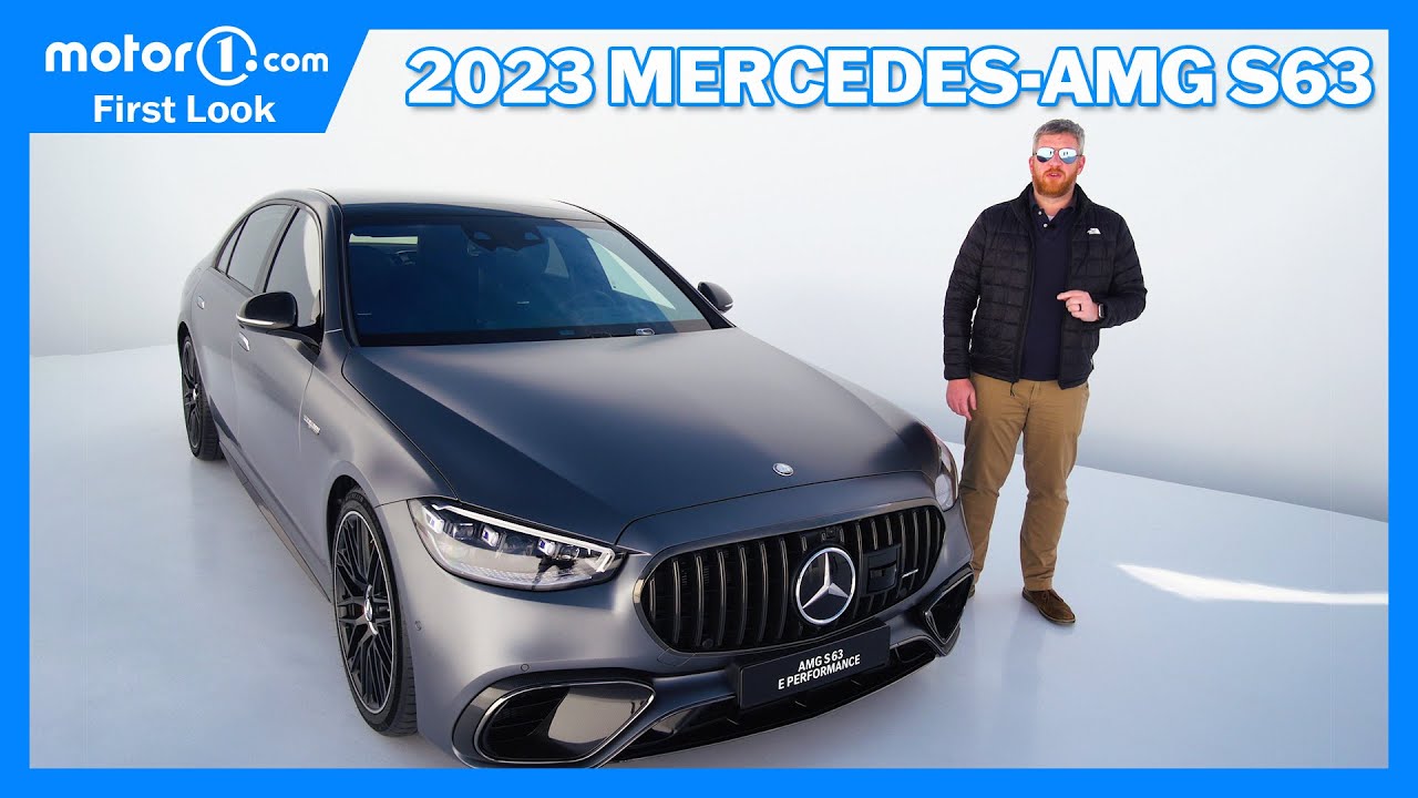 2023 Mercedes-AMG S63: First Look Debut - YouTube