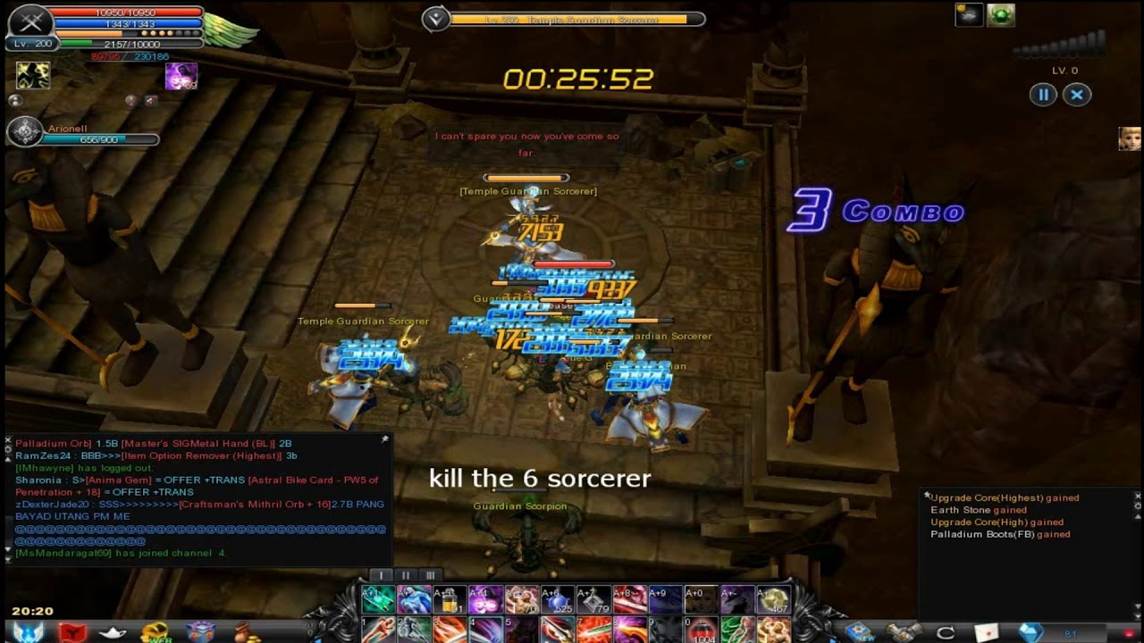 CABAL ONLINE PH - ANCIENT TOMB FULL RUN GUIDE - YouTube