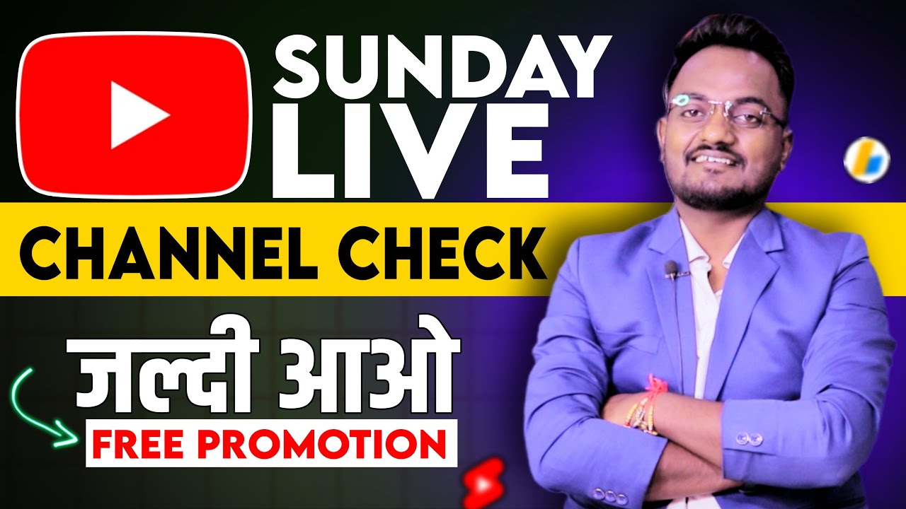 Live Channel Check with QnA & free Promotion | Techno Gurudev Live - YouTube