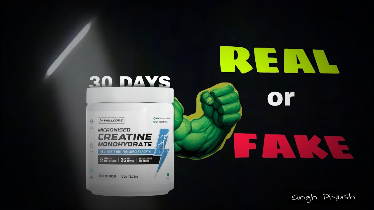 I use creatine for 30 days to see improvement || Hindi || i think is ...