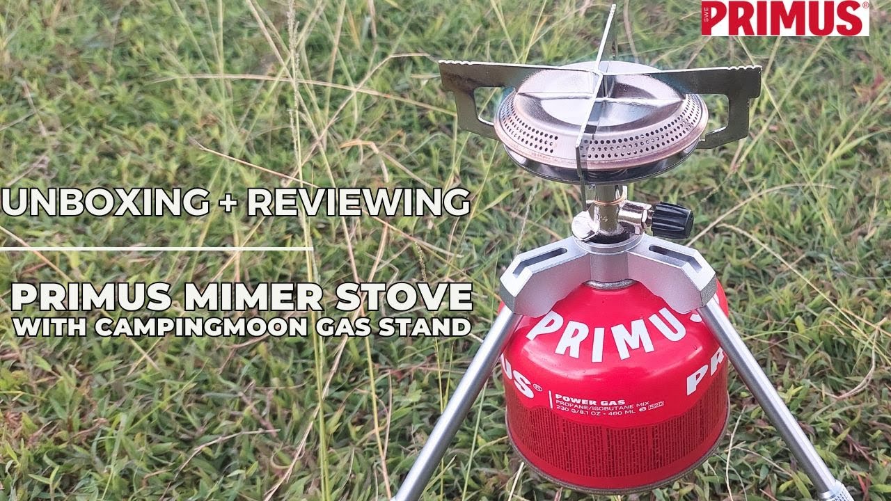 PRIMUS MIMER STOVE | GAS STOVE FOR CAMPSITE COOKING | KOMPOR CAMPING ...