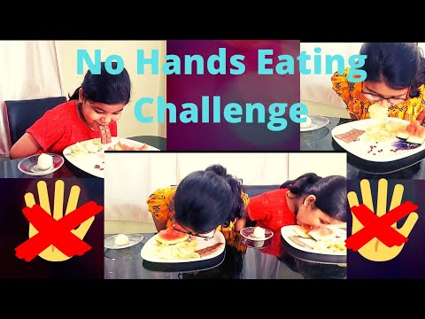 ||No hands food eating challenge || Hands free challenge || Don't miss ...