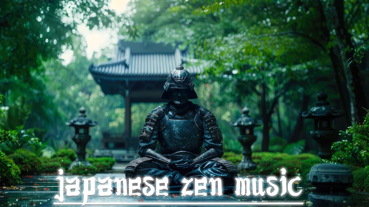 Calm the Mind at the Green Forest - Japanese Zen Music For Soothing ...
