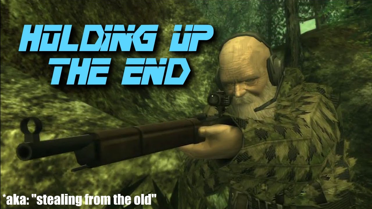 How to hold up the end in MGS3 (READ DESCRIPTION FOR INFO) - YouTube