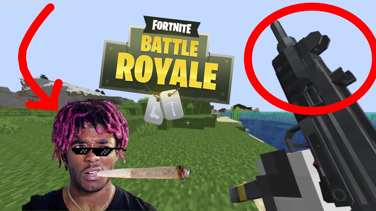 Minecraft With An Uzi - YouTube