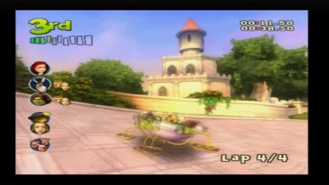 Shrek's Smash n Crash Racing PS2 Far Far Away Cup (Dreamworks ...