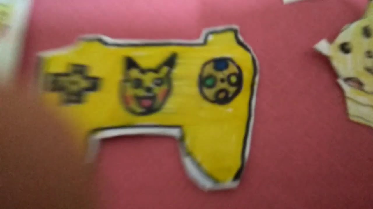 DIY paper Pokemon game from paper 🤓 - YouTube