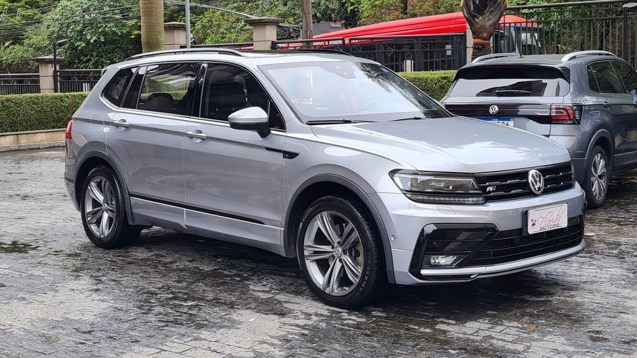 VW Tiguan Allspace R-Line 2020 em detalhes. - YouTube