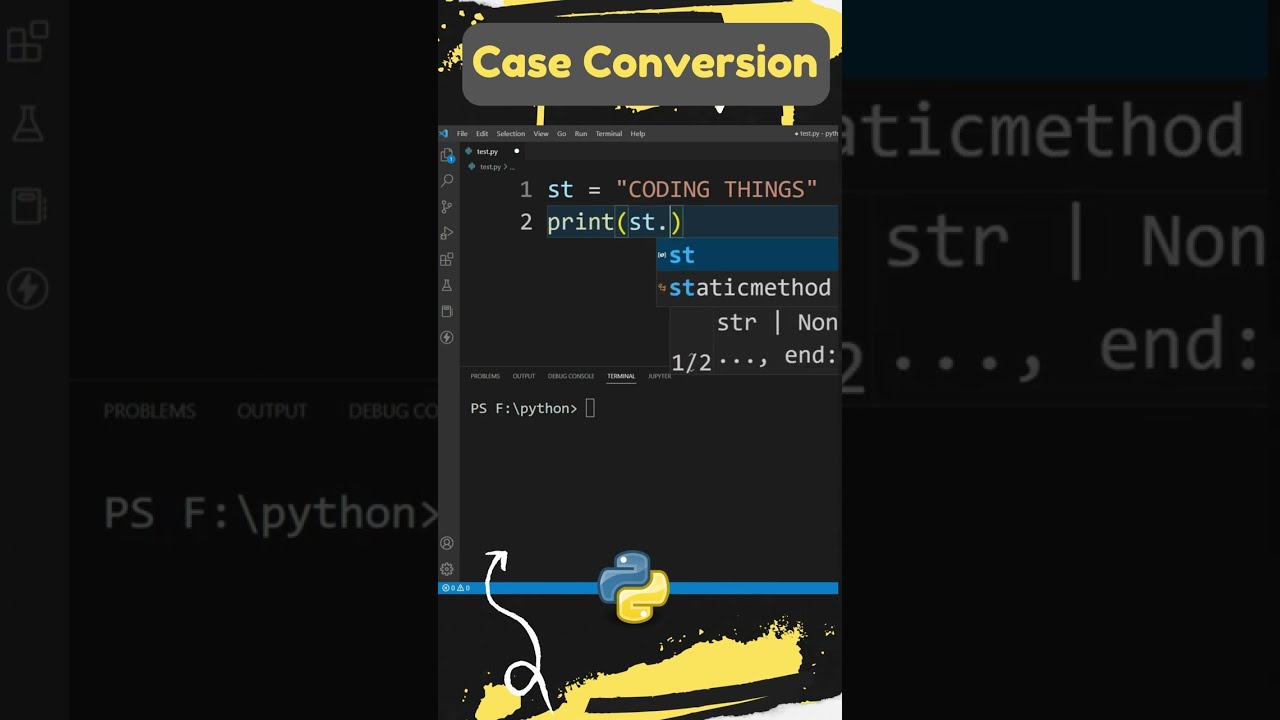 How To Convert A String Into Lowercase In Python shorts YouTube How To Convert A String Into Lowercase In Python shorts YouTube
