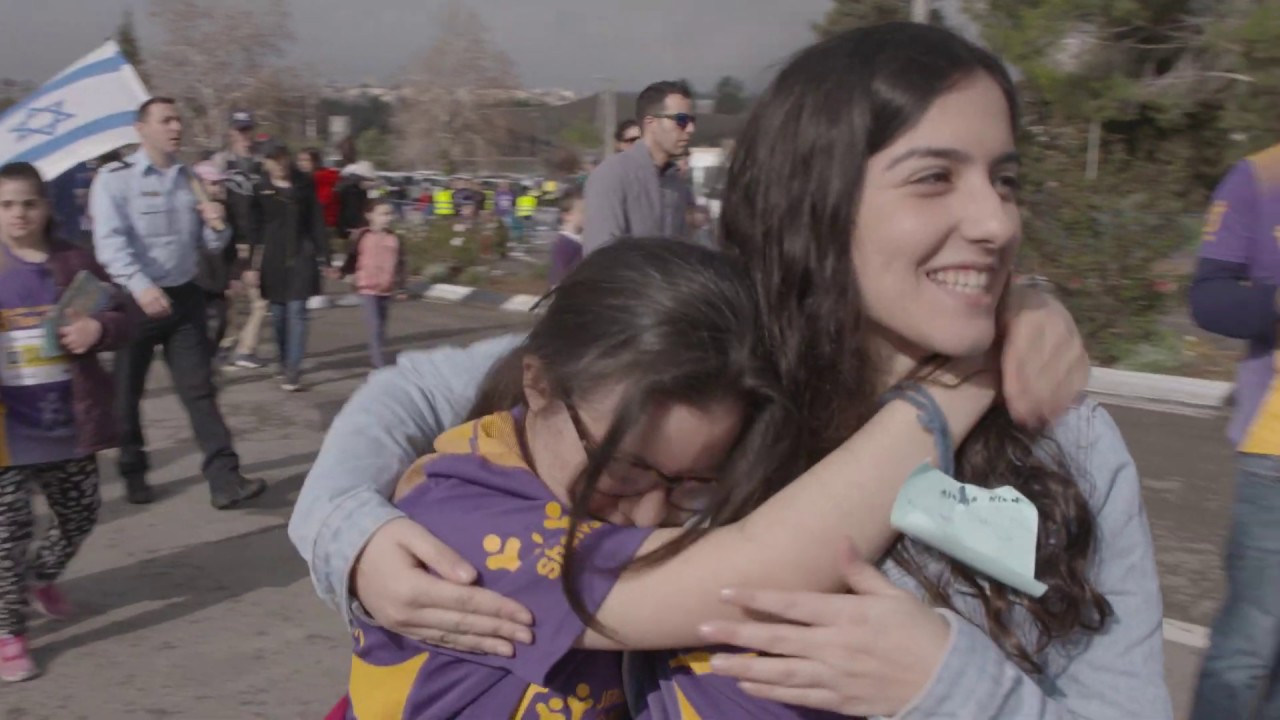 Team Shalva in the 2019 Jerusalem Marathon - YouTube