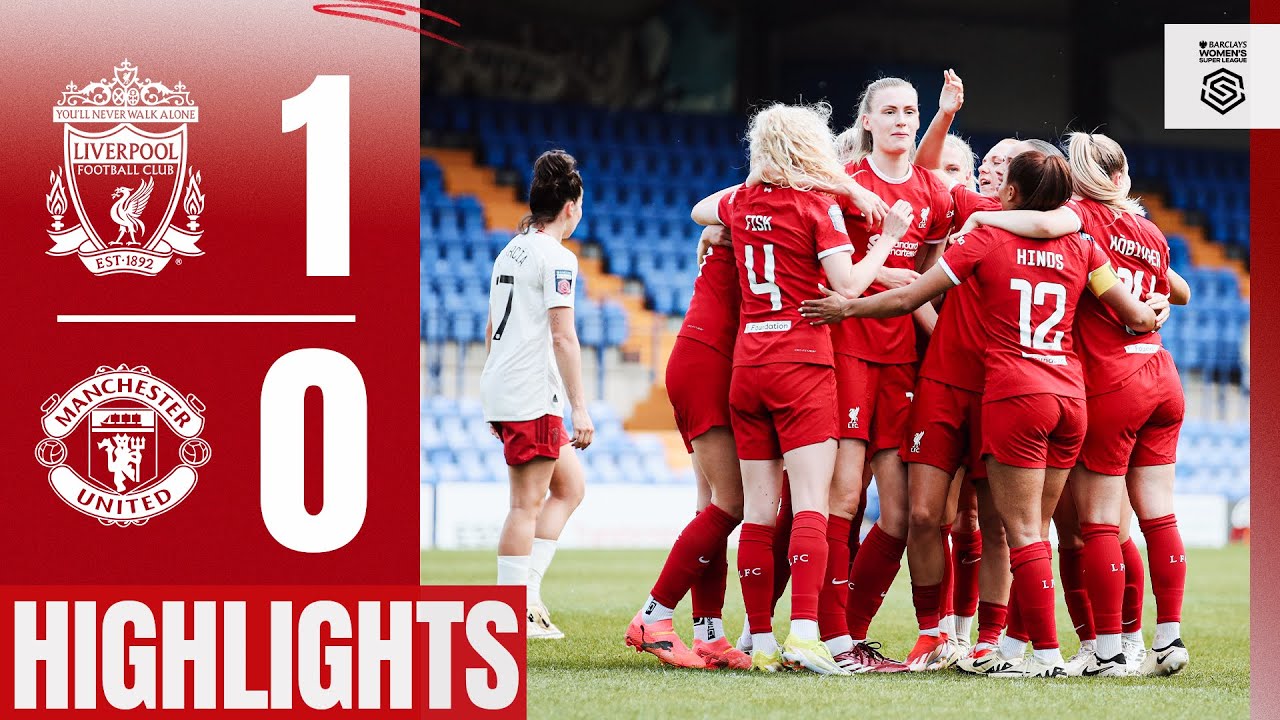 Jenna Clark Winner in Reds' Final Home Game | Liverpool FC Women 1-0 ...