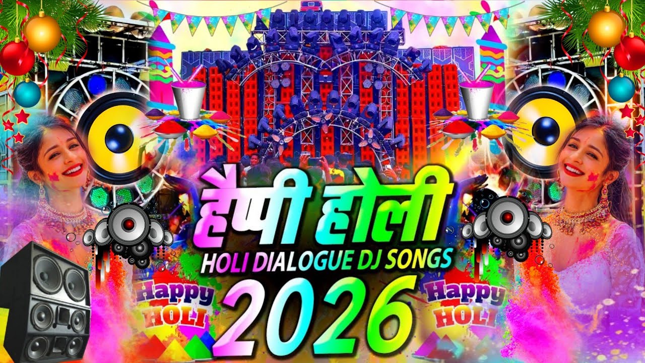 HOLI (DJ COMPETITION GANA 2026) holi dialogue | Holi DJ Song | Happy ...
