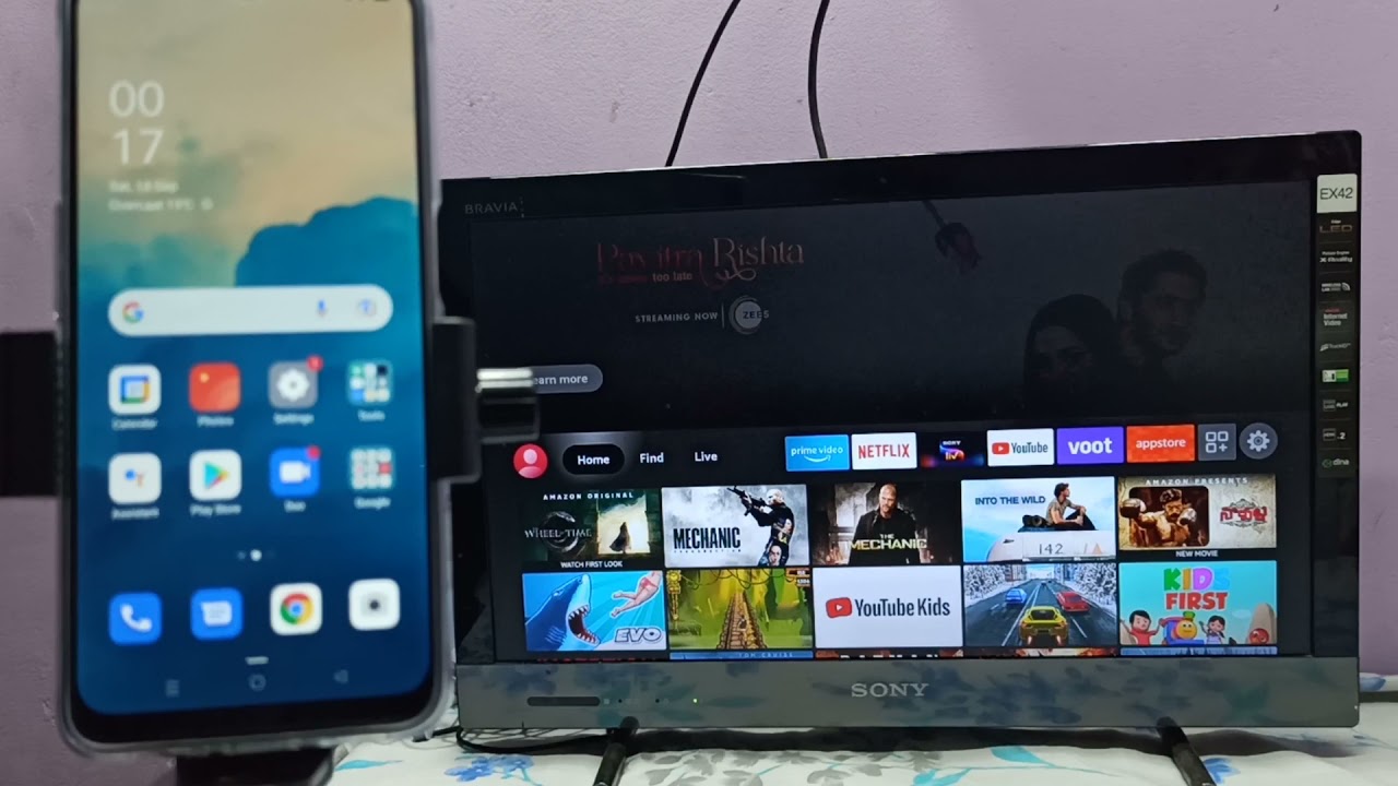How to Connect OPPO A73 5G to TV | Screen Mirroring | Connect to Smart ...