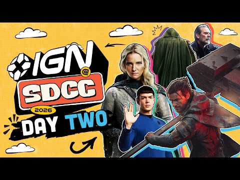 IGN at San Diego Comic-Con 2026 - Day 2 | The Walking Dead, Marvel MCU, Control Resonant, and More