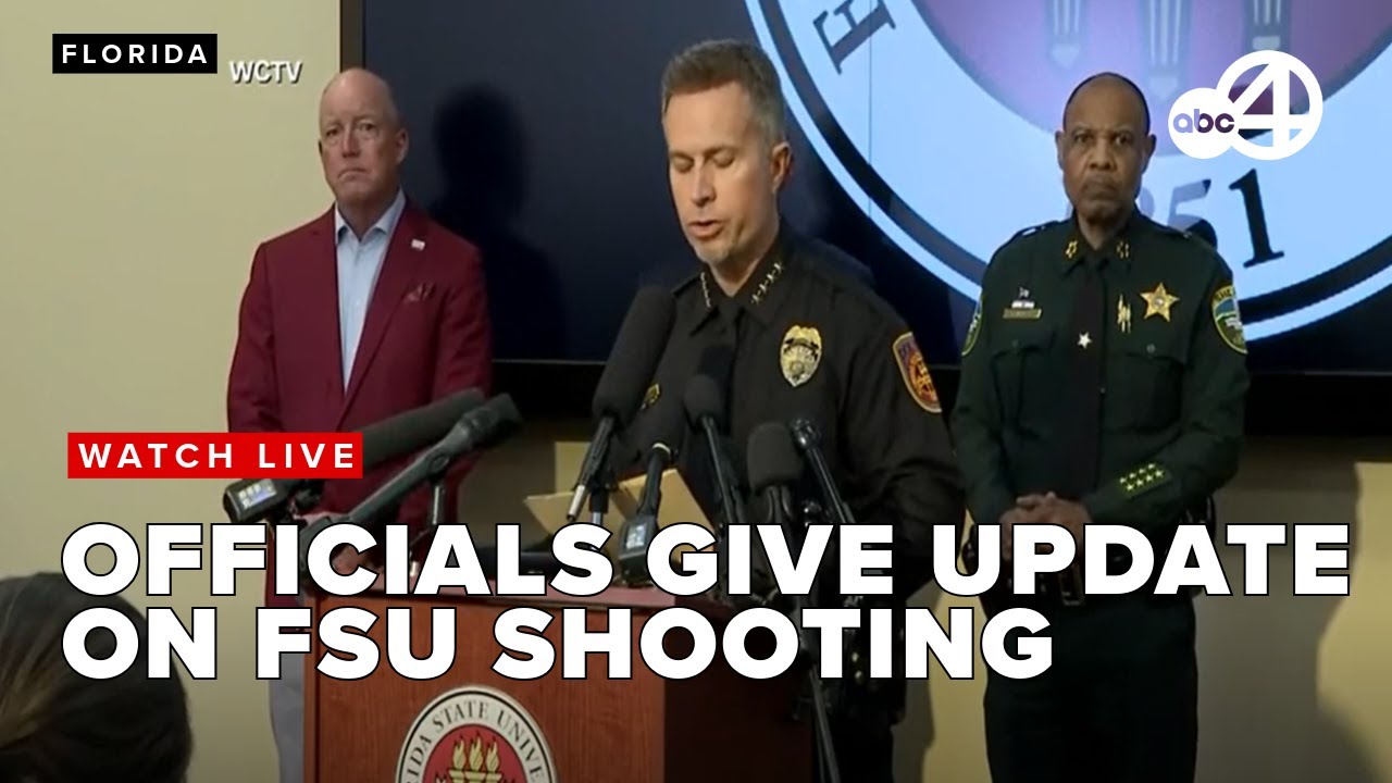 LIVE: Officials provide update after FSU shooting leaves at least 6 ...