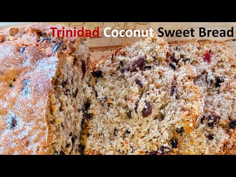Caribbean Coconut Bread (How to make Coconut Sweetbread) - YouTube
