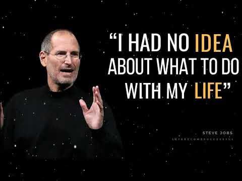 Steve Jobs Motivational Speech Inspirational Video Let's Become ...