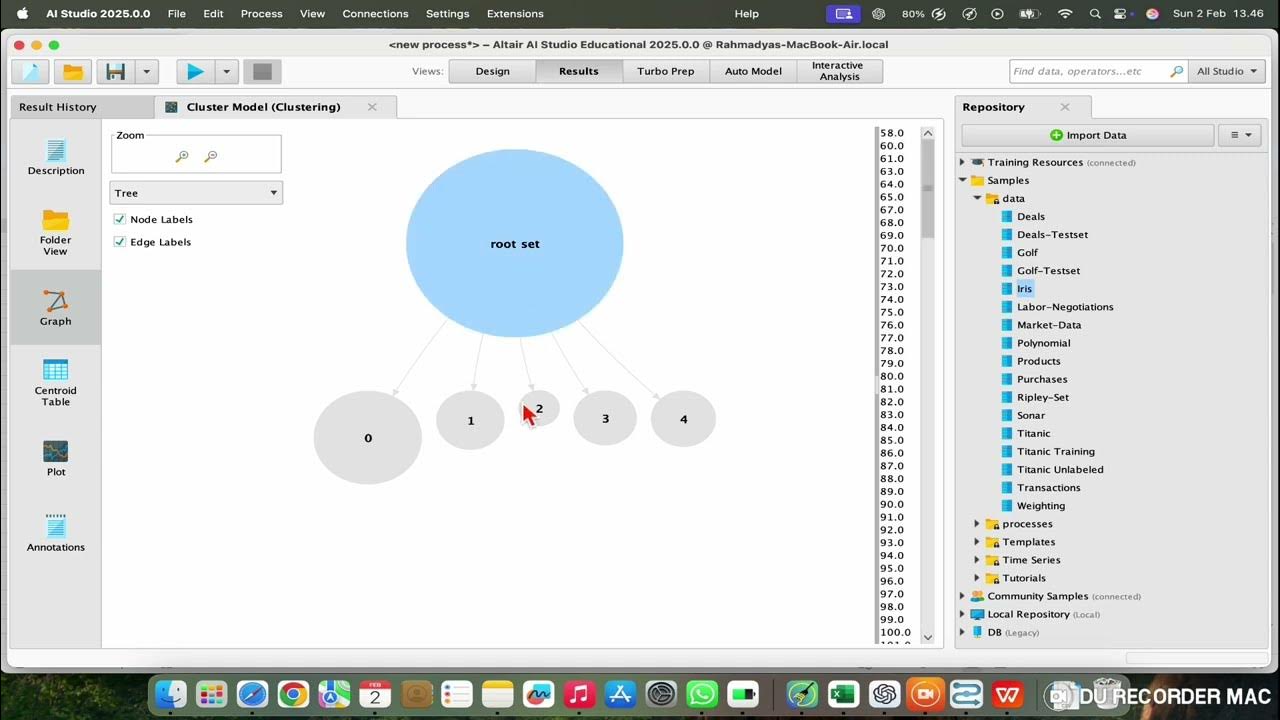 Klasterisasi (Clustering) dengan Rapidminer - YouTube