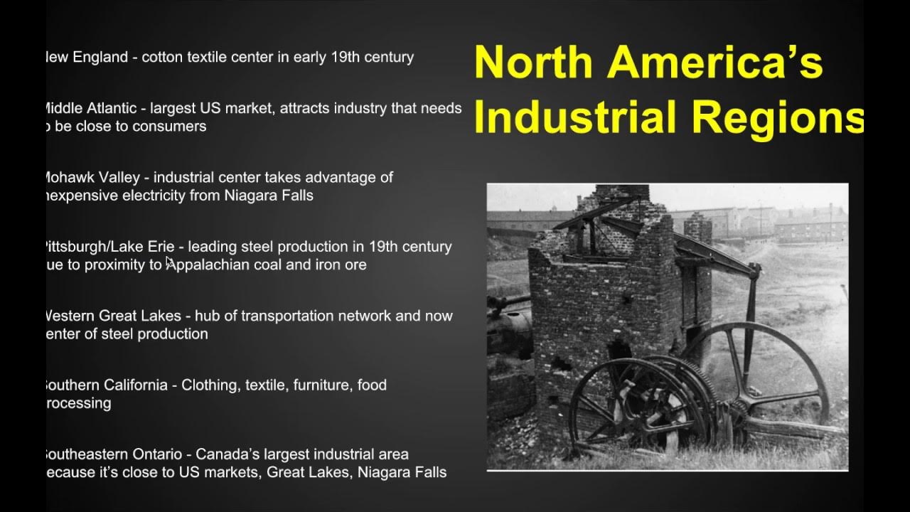 AP Human Geography - Industry - Chapter 11 Key Issue 1 - YouTube