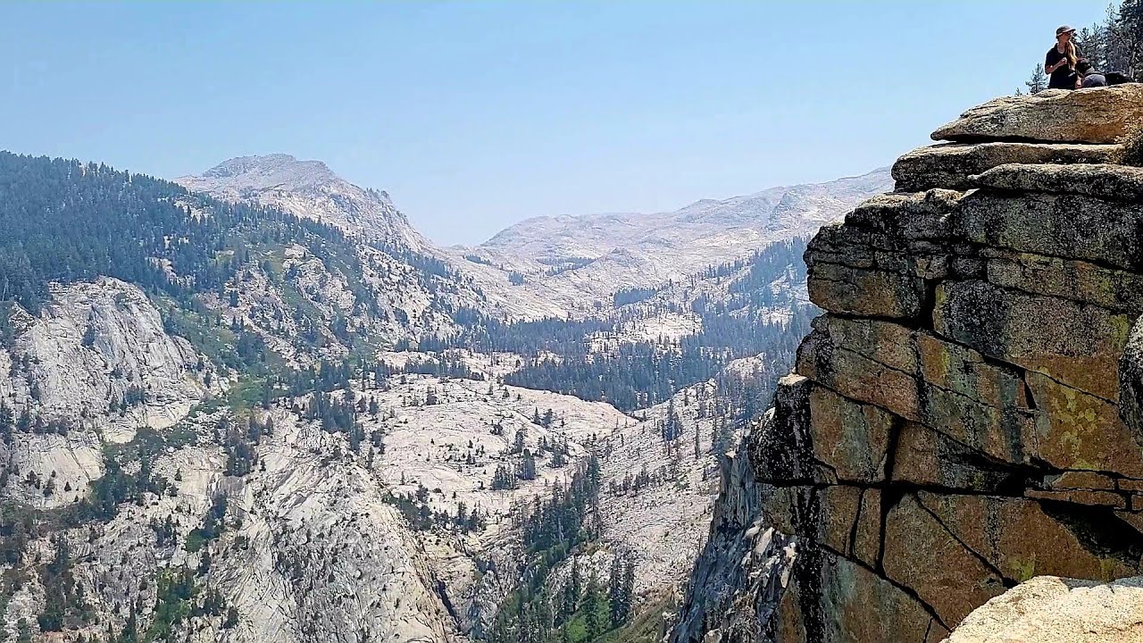 Very scary and dangerous walk along the edge of a cliff at Watchtower ...