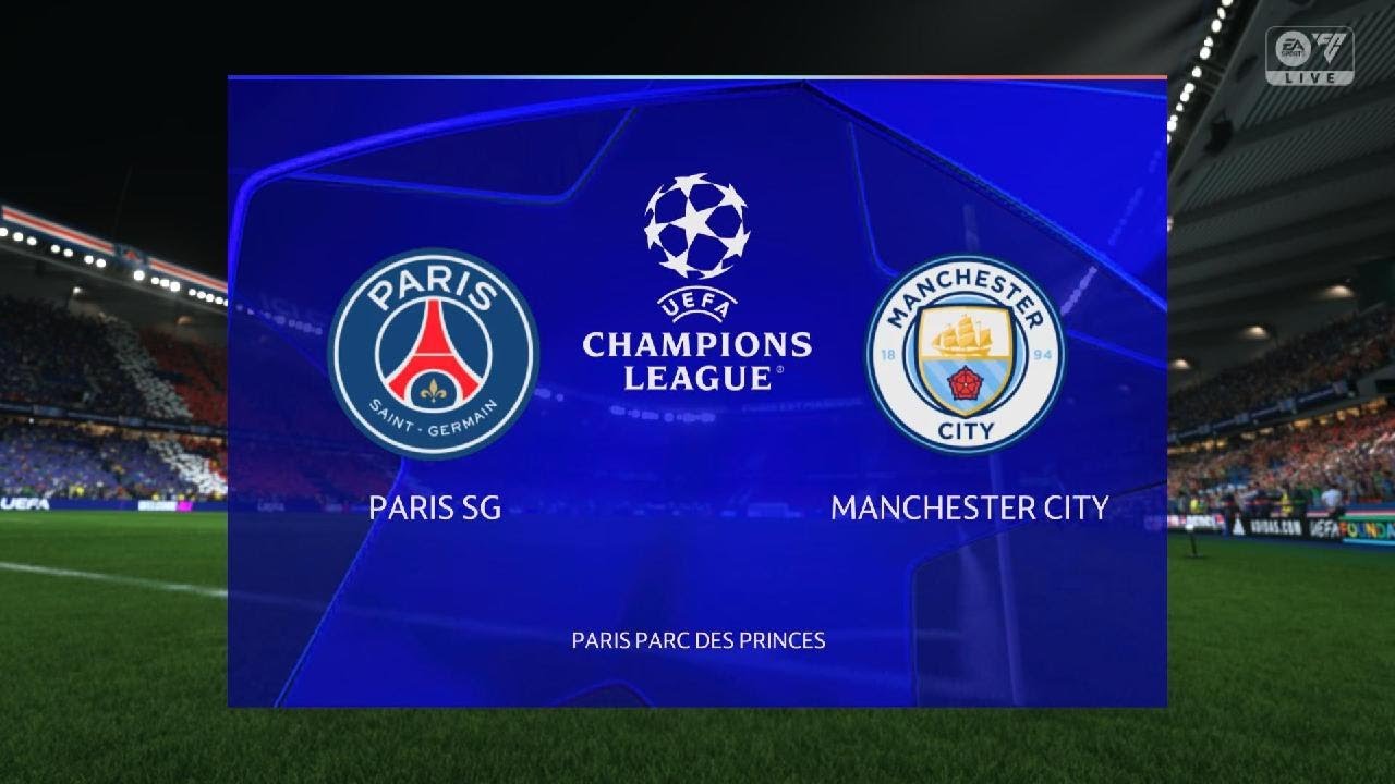 PSG 4-1 Manchester City, UEFA Champions league match highlights - YouTube